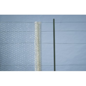 Grillage métallique à triple torsion GALVANEX 19 0,5 x 10 m Nortene ...